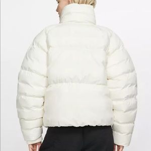 Nike | Jackets & Coats | Nike Cream Off White Cozy Winter Statement ...